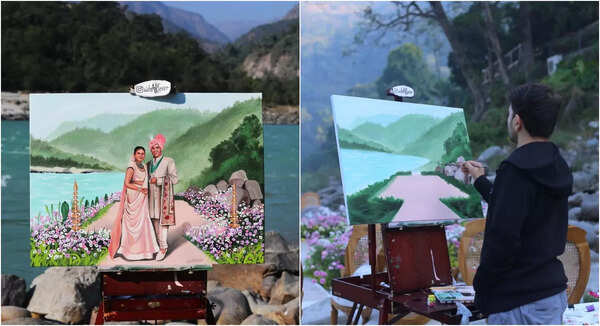 Enhancing Weddings with Live Paintings: A Personalized Trend | - Times ...