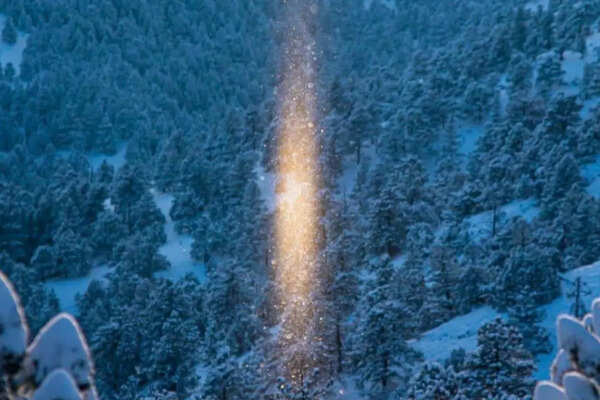 VIRAL: Gateway to another dimension? Skier spots a sun candle; know all ...