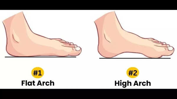 Personality Test: Your foot arch reveals if you are grounded or a free ...