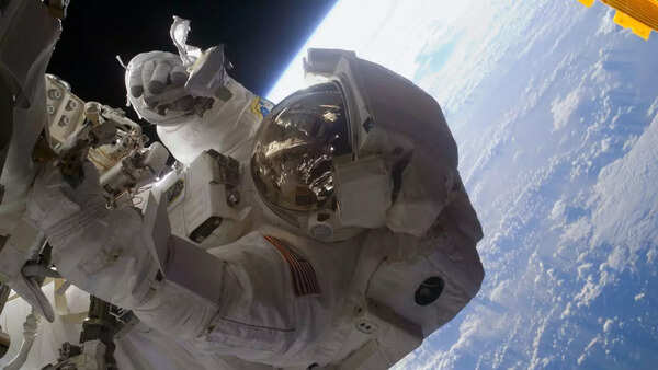 WATCH: Netizens can't get enough of famous astronaut’s ‘Two legs at a ...