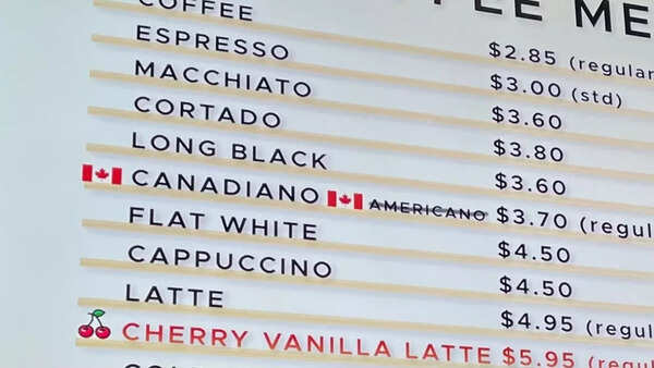 Americanos are now 'Canadianos' in Canadian cafes, here's why | - The Times of India