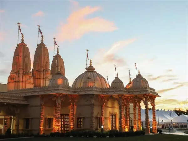Stunning visuals of UAE's first Hindu temple