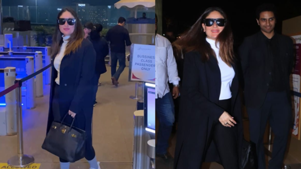 Kareena Kapoor Khan meets boardroom style in this classy airport look ...
