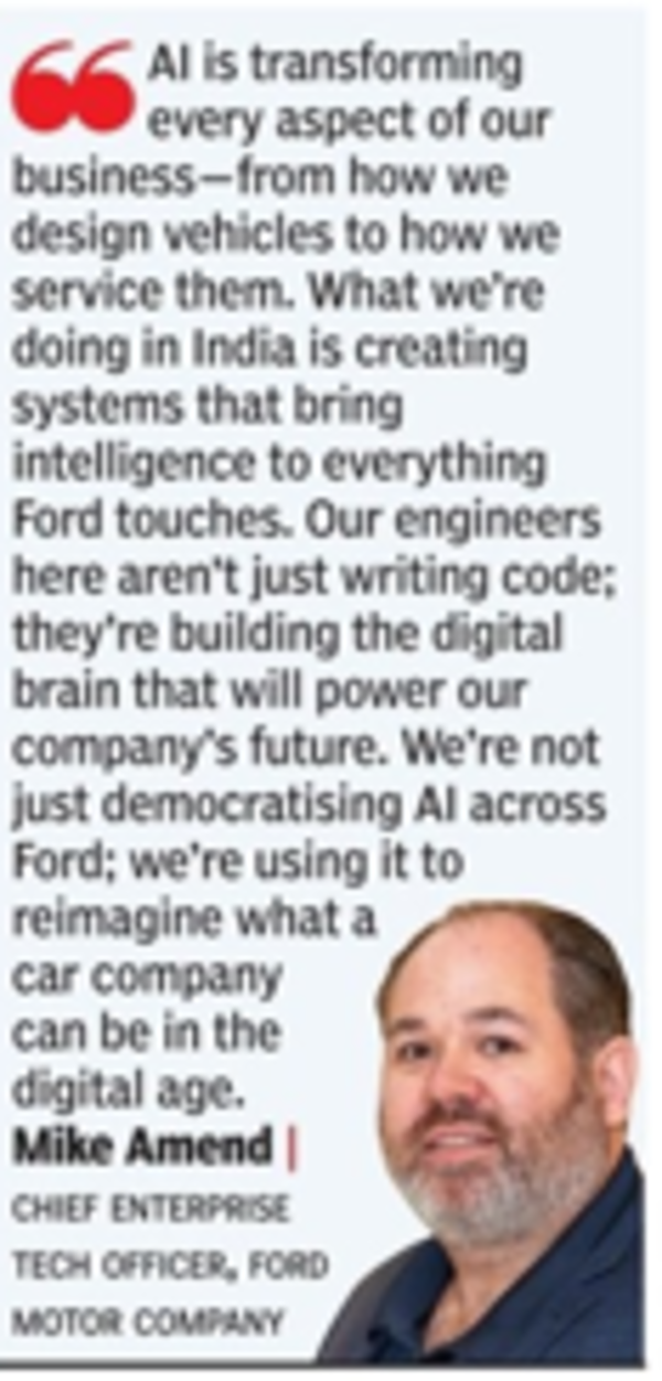 AI is driving a total overhaul at this American automotive giant - The ...