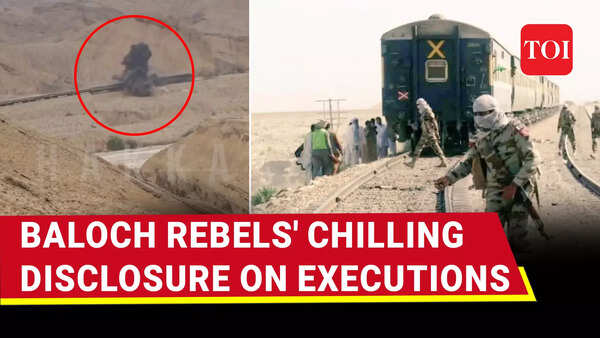 First Video Of Pak Hijack: Baloch Fighters Blow Up Rail Coach, Storm ...
