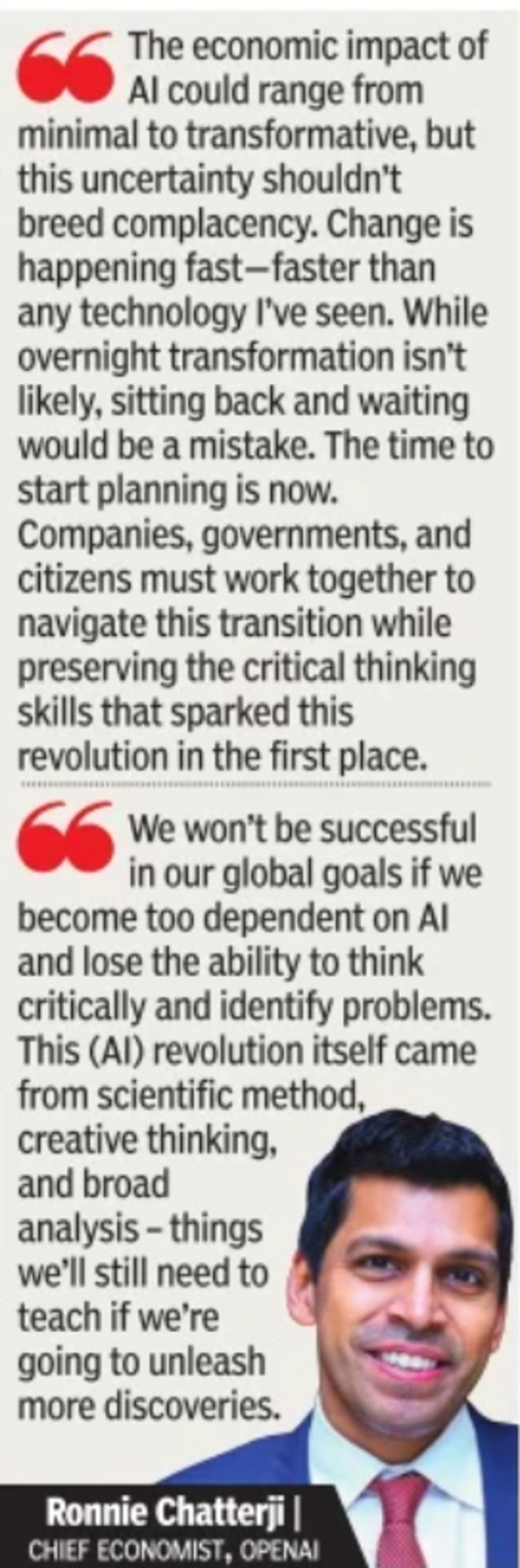 ‘We cannot be complacent about AI’s impact on us’: Preparing for the ...