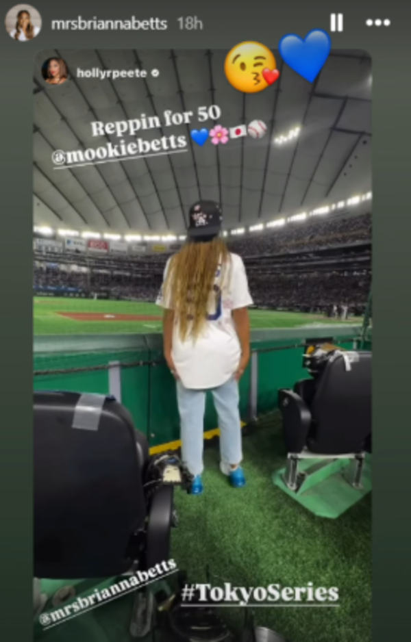 Mookie Betts' wife Brianna marks support for Dodgers while flaunting ...