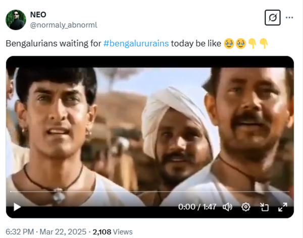 Memes flood online as Bengalureans welcome heavy rain during summer ...