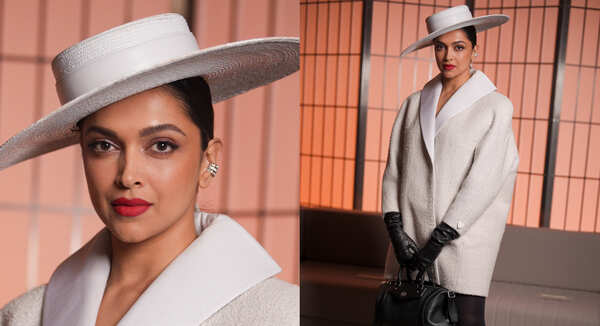 Deepika Padukone deep dives into Parisian fashion | - The Times of India