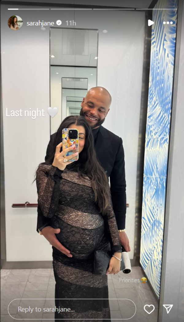 Dak Prescott and fiancée Sarah Jane Ramos reveal their "priorities" in ...