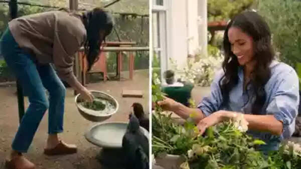 Meghan Markle welcomes spring in chic yet affordable garden clogs | - The Times of India