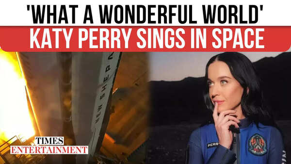 Katy Perry Cries On Safe Return To Earth, Reveals What She Experienced ...