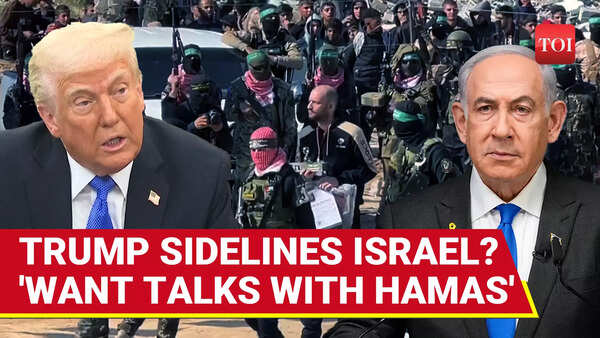 Trump Pulls Out Chair For Netanyahu; Rare Visuals From Inside White ...