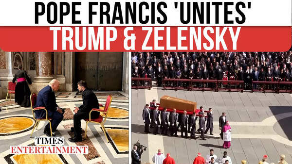 Trump Chews Gum, Texts, Dozes Off At Pope Francis' Funeral, Sparks ...