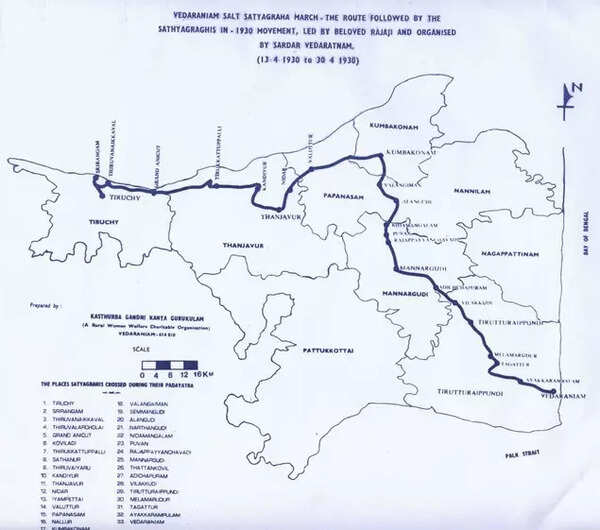 95 years later, salt march lives on in Tamil Nadu, but memory slips ...