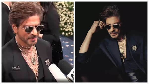 Here's how Shah Rukh Khan reacted when Anant Ambani dropped a snake on ...