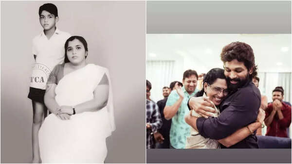 Allu Arjun's Heartfelt Moment: Mother Gets Emotional, 'Pushpa' Star ...