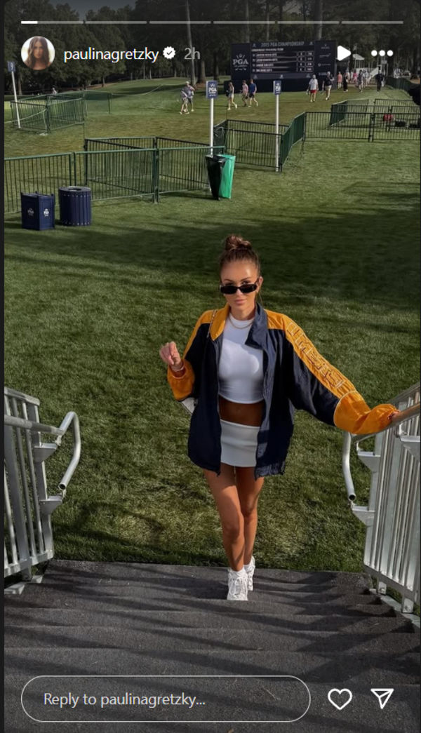 Wayne Gretzky’s daughter Paulina Gretzky steals the spotlight at the ...