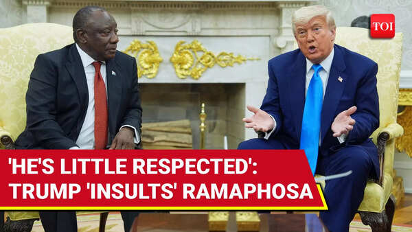 Trump Pulls Out Chair For Netanyahu; Rare Visuals From Inside White ...