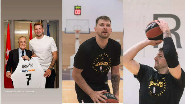 Luka Doncic steps out to watch a game in Spain; fans comment on his slimmer look: “He loses ...