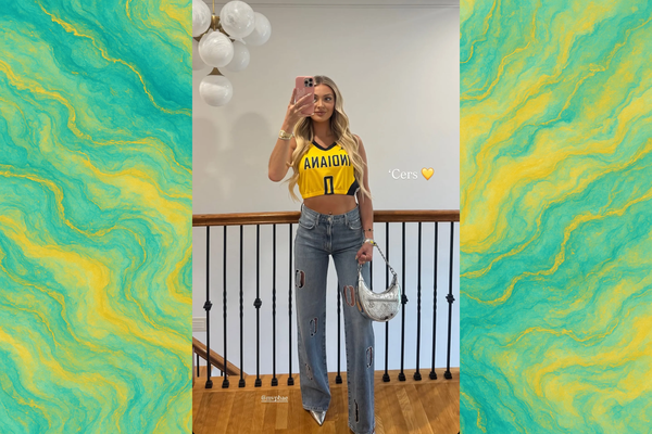 Tyrese Haliburton's Girlfriend Jade Jones Sizzles in Skimpy Custom Indiana Pacers Crop Top ...