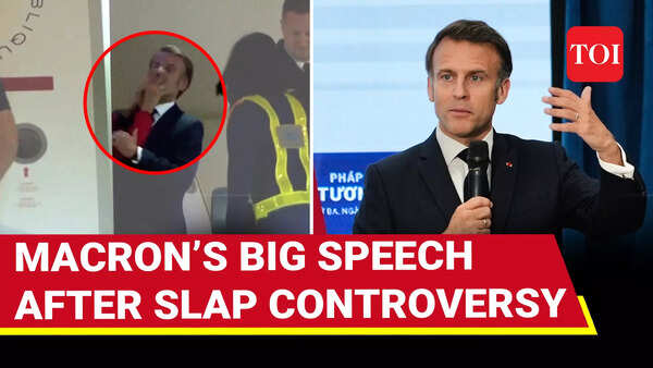 Macron 'SLAPPED' By Wife On Aircraft; Video Goes Viral, French ...