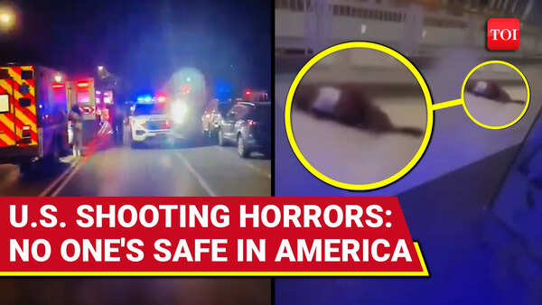 US: CCTV Captures Philadelphia Shooting; People Run For Cover As Gunmen ...
