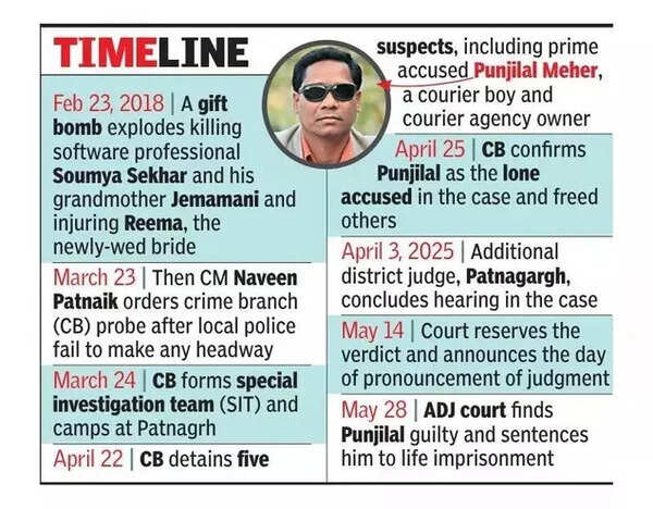 Odisha court gives life term to ex-lecturer for killing two in 2018 ...