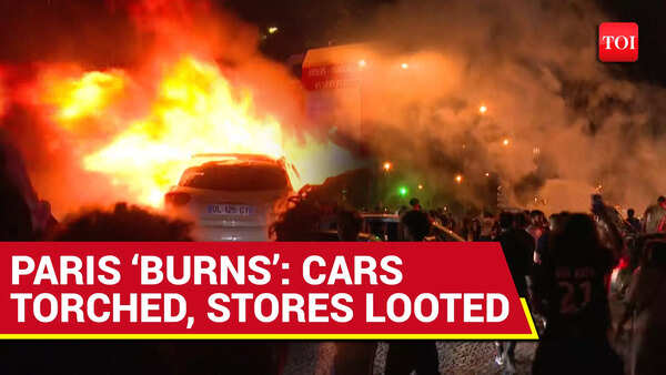 Second Night Of Paris Mayhem: Looting, Arson On Cam After PSG Parade ...