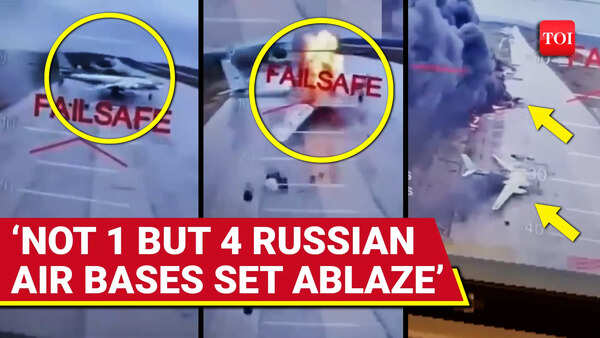 Ukrainian Drones Strike Russia’s Olenya Airbase, At Least 40 Aircraft ...