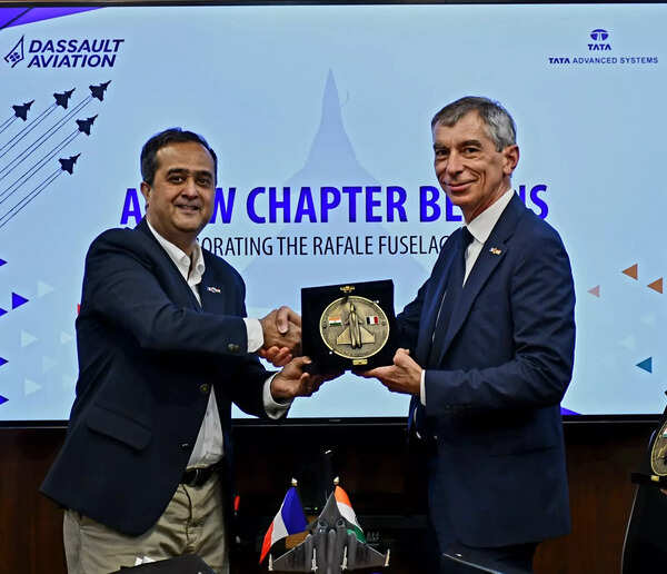 Dassault, TASL to make complete Rafale fighter jet fuselages in ...