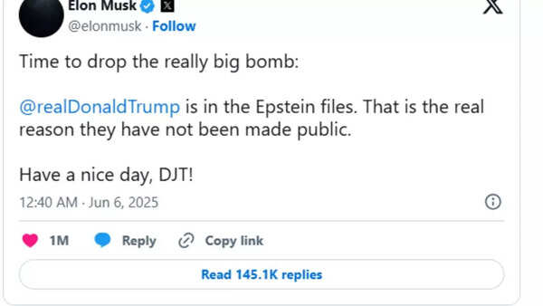 Elon Musk vs. Donald Trump: Timeline of how a political friendship crumbled | - The Times of India