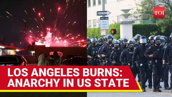US RIOTS: High Alert As Trump Rushes 2,000 TROOPS To Los Angeles ...