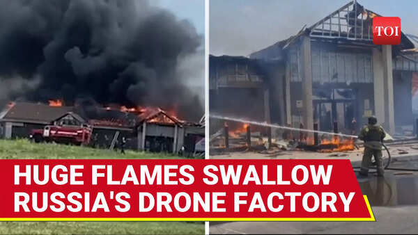 Putin's BIGGEST Revenge BOMBING: 479 Drones BATTER Ukraine | Fireball At Rivne Airbase On Cam