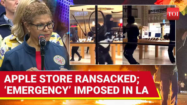 LA Riots: Widespread Looting In U.S. City; Grocery Stores, Shops Robbed ...