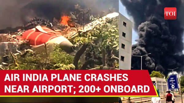 LIVE | Air India CRASH: London-Bound Flight With 242 Passengers Crashes ...