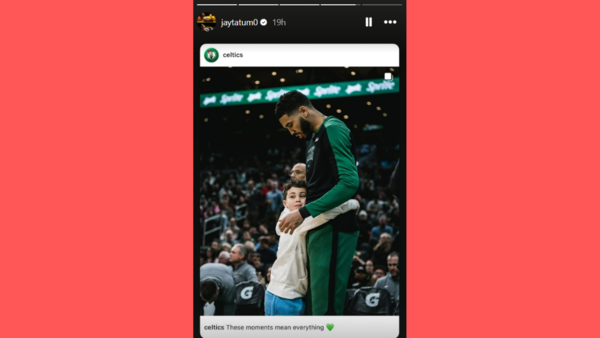 Boston Celtics star Jayson Tatum shares adorable father-son moments to ...