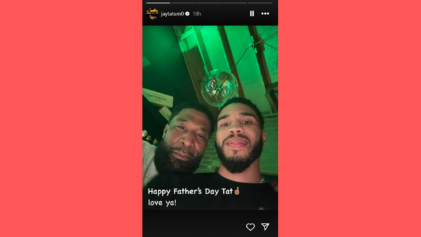 Boston Celtics star Jayson Tatum shares adorable father-son moments to ...