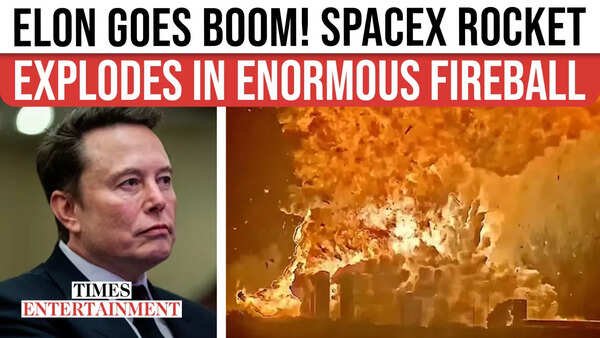 SpaceX Starship Bursts Into Flames; Disastrous Test Caught On Cam ...