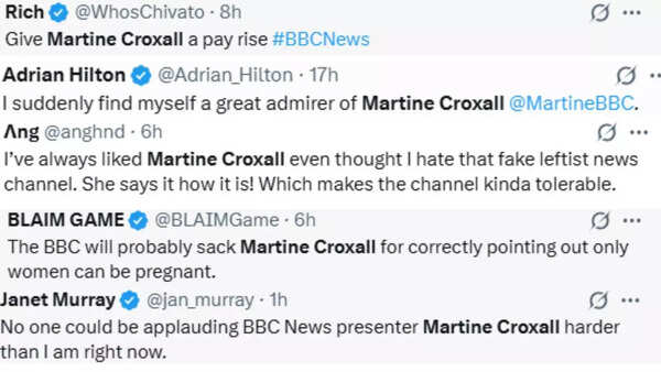 JK Rowling and the internet hail Martine Croxall, the news presenter ...