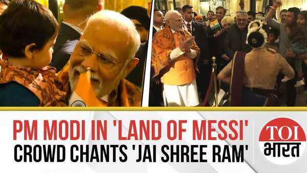 'Hare Krishna' Chants Echo As PM Modi Gets Rousing Welcome In Historic Visit To Ghana