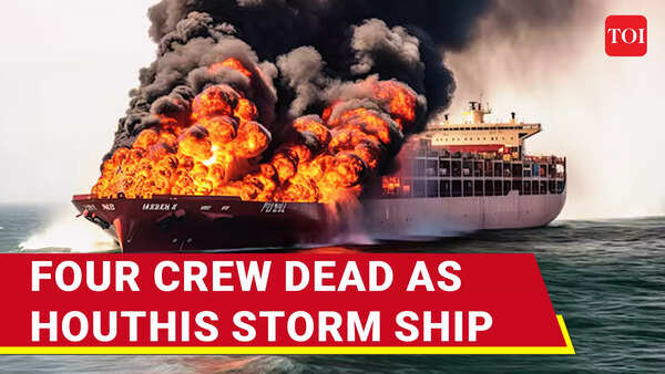 Houthi Horror: 10 Crew Members ‘KIDNAPPED,’ 4 More Rescued After ...