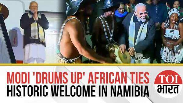 'Hare Krishna' Chants Echo As PM Modi Gets Rousing Welcome In Historic Visit To Ghana