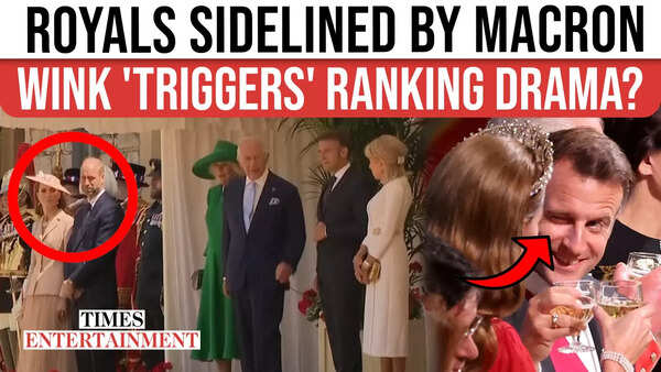 Macron's Cheeky Wink At Kate Middleton Caught On Cam During State ...