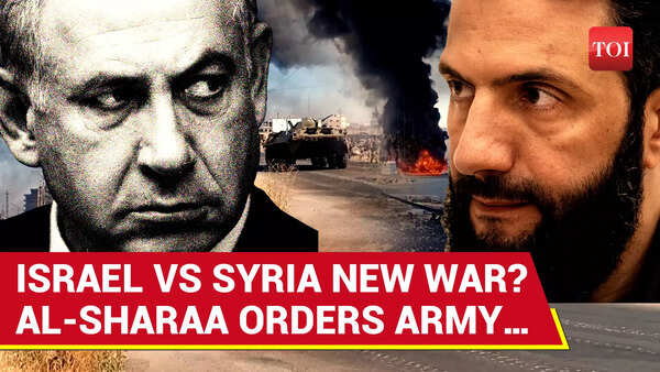 On LIVE TV, Syrian Presenter RUNS FOR LIFE As Israel Bombs Al-Sharaa's ...