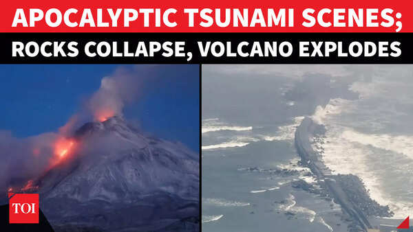 On Cam: Russian Volcano SPITS Out Lava Bombs In Rare Footage After 600 ...