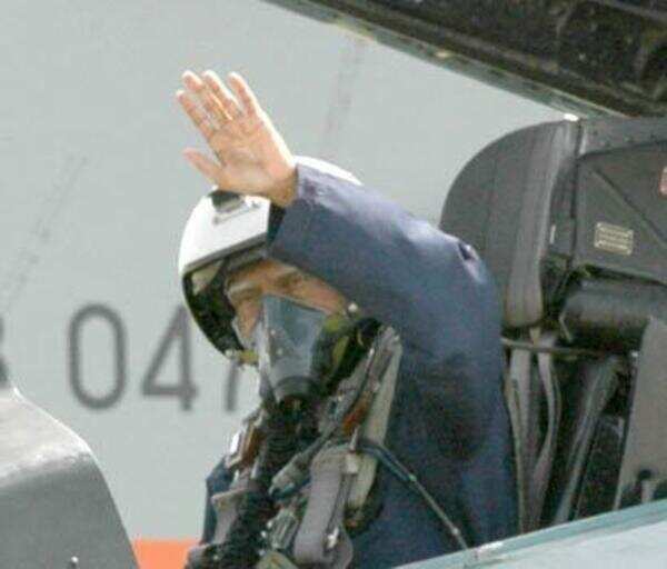 When the President turned pilot | India News - Times of India