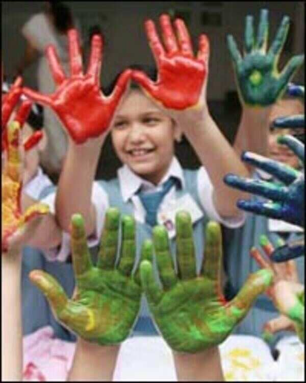 The carnival of colours - Times of India