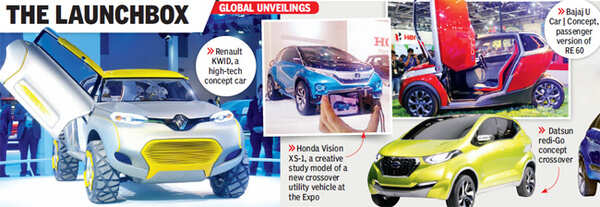 Tata: Auto Expo: Car majors drive in with dazzling models - Times of India