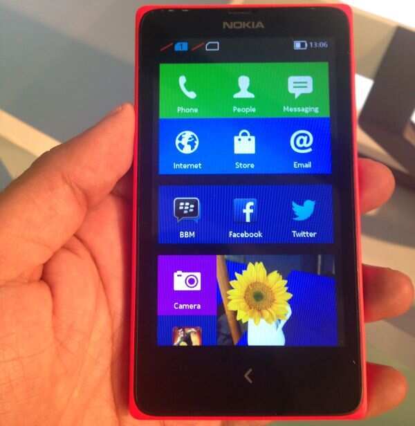 Nokia X: First impressions - Times of India